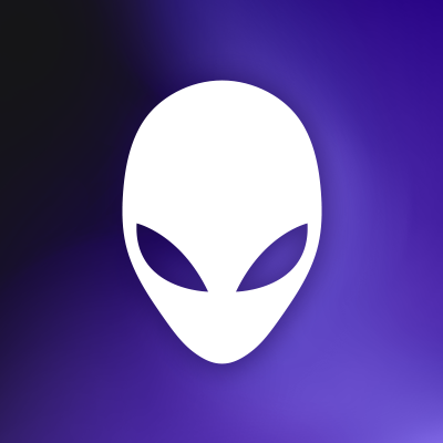 Alienware Logo Purple