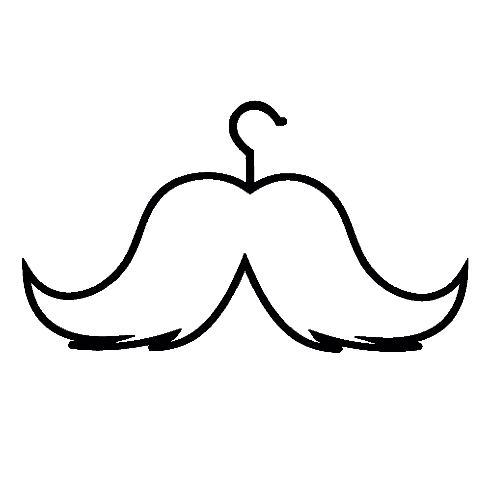 Moosetache Coloring Pages