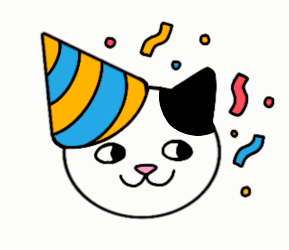 Cat Party Gif