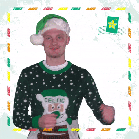 Celtic Fc Christmas GIF by Celtic Football Club - Find & Share on GIPHY