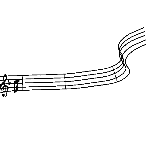 Classical Music Notes Sticker for iOS & Android | GIPHY