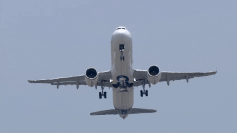 Airplane Airbus GIF by Safran - Find & Share on GIPHY