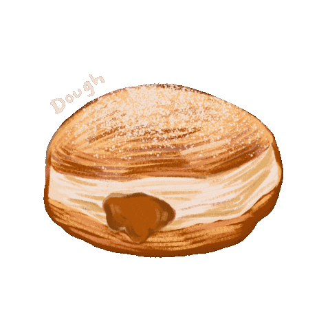 Coffee Doughnut Sticker by Dough & Co for iOS & Android | GIPHY