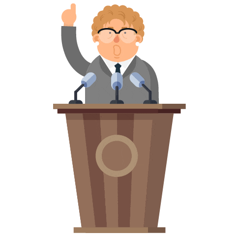 News Politics Sticker by getbaff for iOS & Android | GIPHY