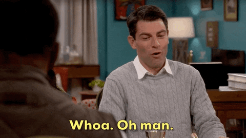 Oh Man Reaction GIF by CBS - Find & Share on GIPHY