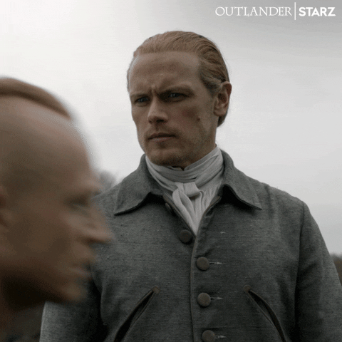 Season 6 Reaction GIF by Outlander - Find & Share on GIPHY