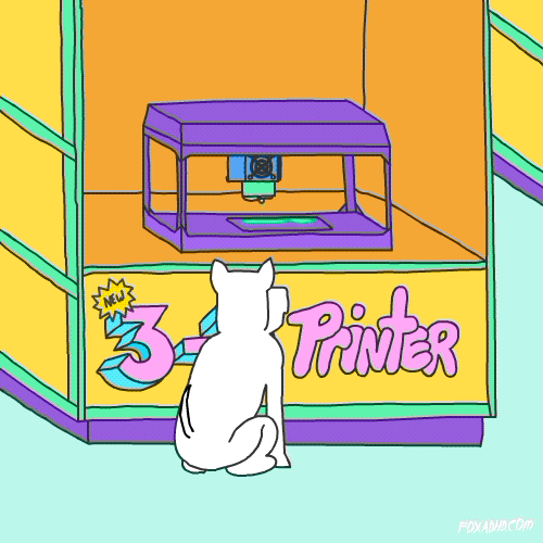 3D Printer Dog GIF by Animation Domination High-Def - Find & Share on GIPHY