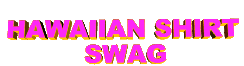 Animation Hawaiian Shirt Swag Sticker by AnimatedText for iOS & Android ...