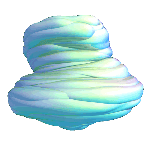 Blob Turning Sticker by Vince Mckelvie for iOS & Android | GIPHY