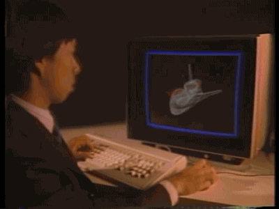 Computer Graphics 80S GIF - Find & Share on GIPHY