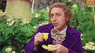 Gene Wilder Cup And Saucer GIF - Find & Share on GIPHY