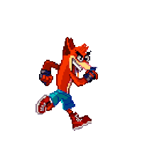 Crash Bandicoot Sticker for iOS & Android | GIPHY