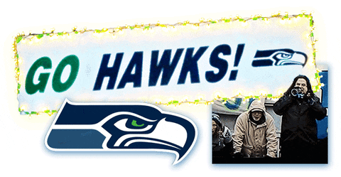 Seahawk Flag Animated Gif