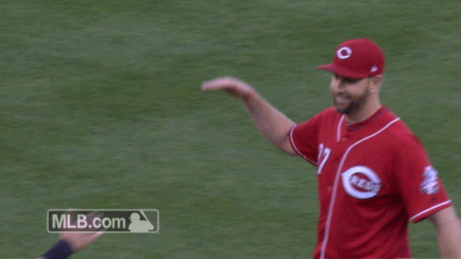 Cincinnati Reds Hug GIF by MLB - Find & Share on GIPHY