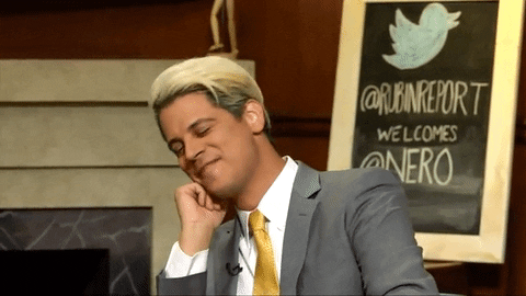 Milo Yiannopoulos interview caught me off guard : r/gifs