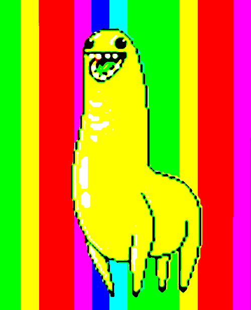 Rainbow Bunchie Animated Gif