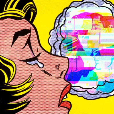 Pop Art Crying GIF by G1ft3d - Find & Share on GIPHY