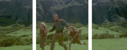 Jurassic Park Running GIF - Find & Share on GIPHY