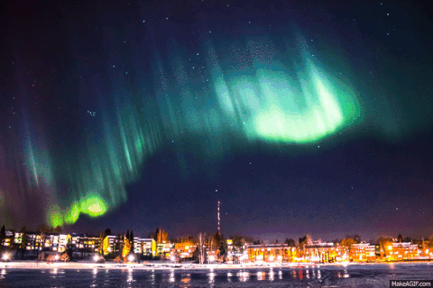 Northern Lights Animated Gif