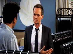 Barney Stinson Suit Up Gif