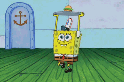 Happy Spongebob Squarepants GIF - Find & Share on GIPHY