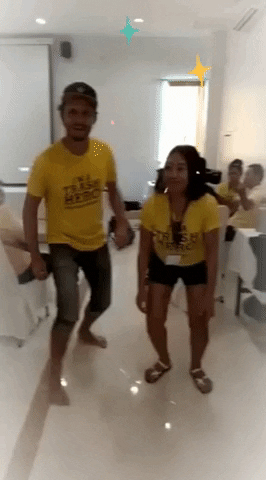 Jump Yes GIF by Trash Hero World - Find & Share on GIPHY