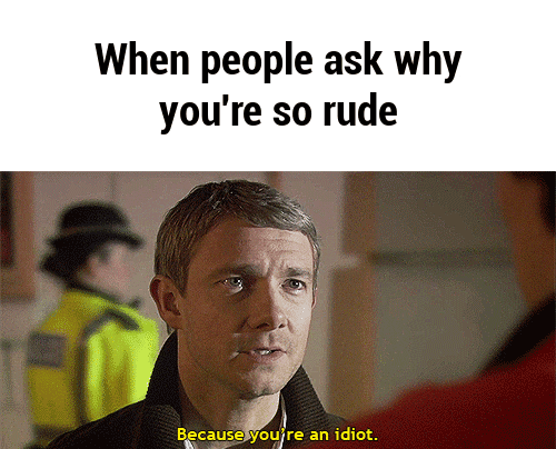 Why Be Rude GIFs - Find & Share on GIPHY