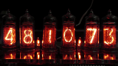 Nixie Tube GIFs - Get the best GIF on GIPHY