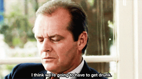 Drunk Jack Nicholson By Hoppip Find And Share On Giphy