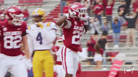 College Football Flex GIF by Arkansas Razorbacks - Find & Share on GIPHY