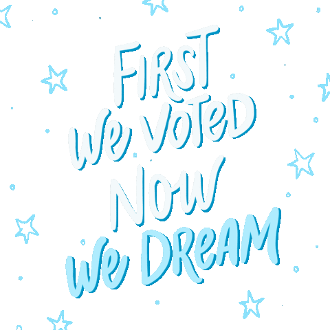 Election 2020 Hope Sticker by Creative Courage for iOS & Android | GIPHY