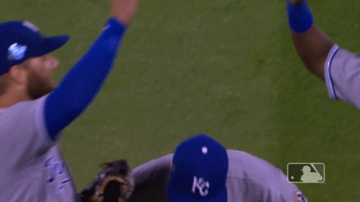 Celebrates Kansas City Royals GIF by MLB - Find & Share on GIPHY