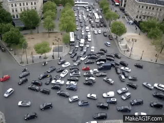 Crazy Traffic Intersection