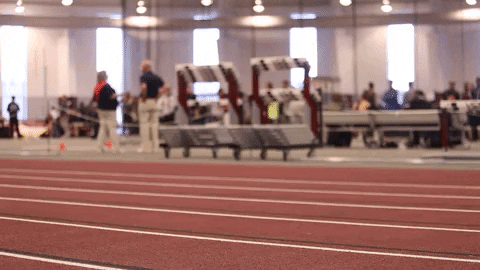 Indoor Track GIF by Roanoke College - Find & Share on GIPHY