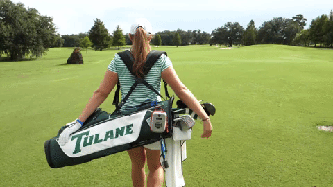 Tulane Women'S Golf GIF by GreenWave - Find & Share on GIPHY