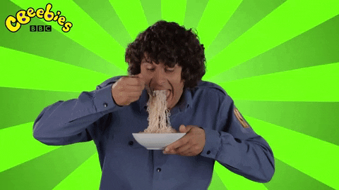 Eating Noodles GIFs - Get the best GIF on GIPHY