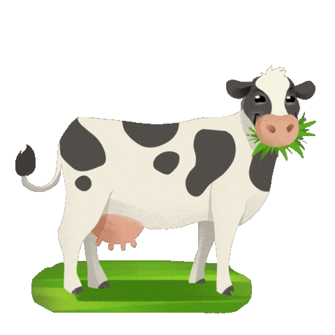 Milk Cow Sticker by Terra Nostra for iOS & Android | GIPHY