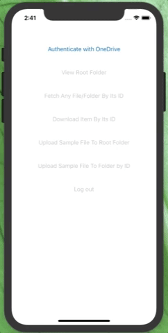 GitHub - 5fcgdaeb/ios-onedrive-starterkit: Provides a very smooth iOS ...