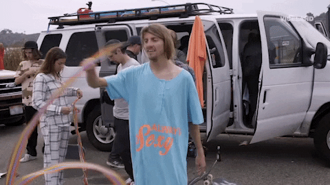 Ribbon Twirling GIF by KING OF THE ROAD - Find & Share on GIPHY