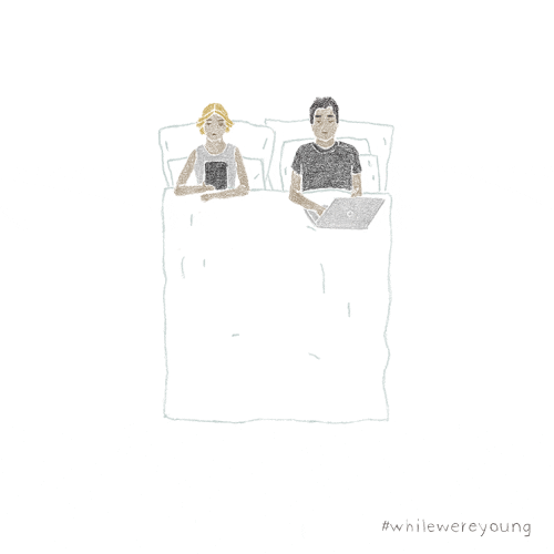 Pillow Talk Illustration Find And Share On Giphy