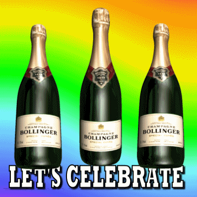 Celebration Champagne GIF - Find & Share on GIPHY