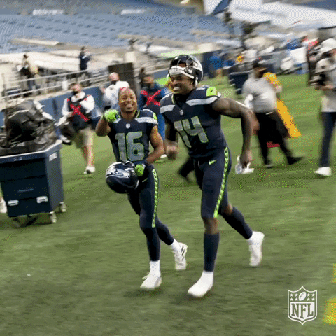 Happy Seattle Seahawks GIF by NFL - Find & Share on GIPHY