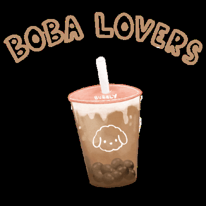 Boba Lovers GIF - Find & Share on GIPHY