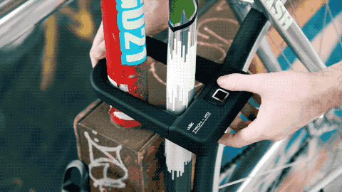 TRON XD Fingerprint Shackle Lock | Indiegogo