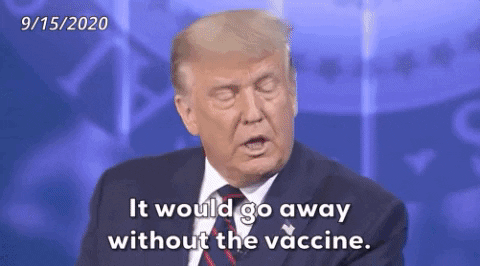 Donald Trump Vaccine GIF by Election 2020 - Find & Share on GIPHY