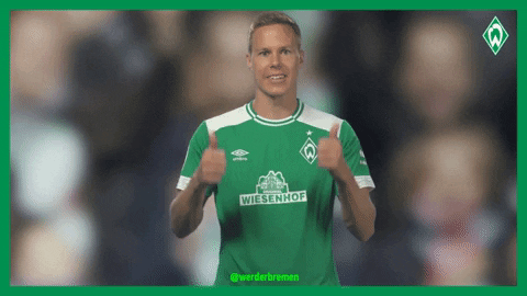 Goal Thumbs Up GIF by SV Werder Bremen - Find & Share on GIPHY