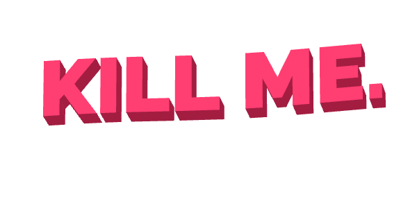 Kill Me Art Sticker by Justin for iOS & Android | GIPHY