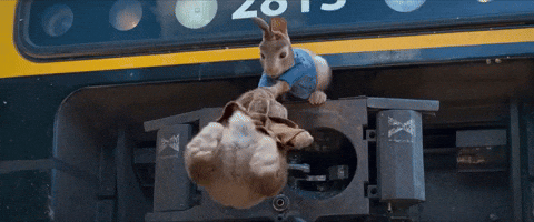 Peter Rabbit GIF - Find & Share on GIPHY