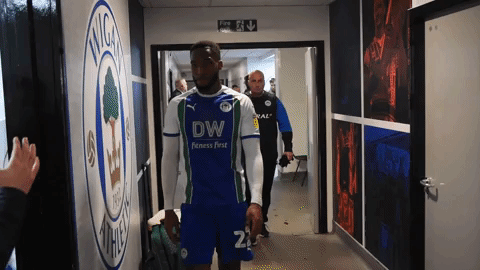 Paul Cook Celebration GIF by Wigan Athletic - Find & Share on GIPHY