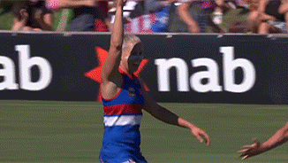 Aussie Rules Football Sport GIF by Western Bulldogs - Find & Share on GIPHY